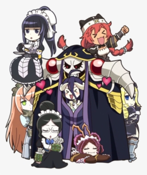 Momonga And Overlord Image - Overlord Anime Chibi PNG Image ...