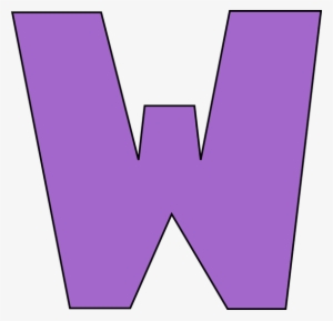 Letter Clipart Capital Letter - W Clip Art PNG Image | Transparent PNG ...