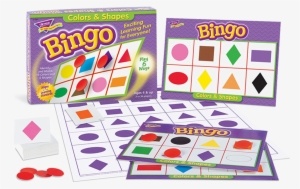 Colores Y Formas Geométricas - Colors & Shapes Bingo Game PNG Image ...