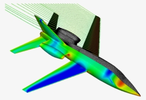 Wing Design Process - Cfd Of An Aircraft PNG Image | Transparent PNG ...
