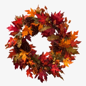 Fall-wreath - Wreath PNG Image | Transparent PNG Free Download on SeekPNG