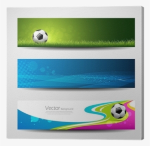 Banner Headers Soccer Ball Design Background, Vector - Football PNG ...