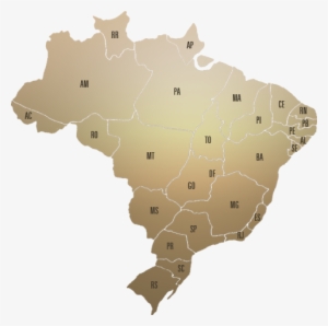 Mapa Do Brasil - Brazil Map Png White PNG Image | Transparent PNG Free ...