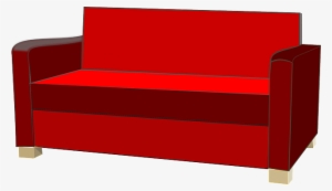 Sofa Clipart Red Couch - Couch PNG Image | Transparent PNG Free ...