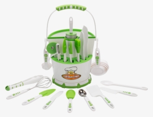 Curious Chef 30 Piece Caddy Collection, Multi PNG Image | Transparent ...