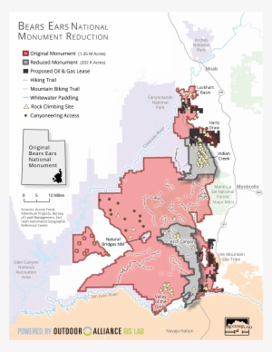 Map) - - Bears Ears Reduction Map PNG Image | Transparent PNG Free ...