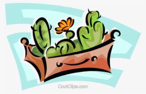 Plants Growing In A Box Royalty Free Vector Clip Art - Illustration PNG ...