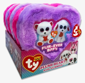 Beanie Boo's Plush Heart Boxes - Valentine's Day Beanie Boos PNG Image ...