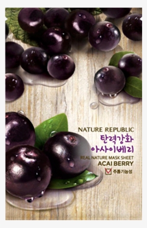 Nature Republic Acai Berry PNG Image | Transparent PNG Free Download on ...