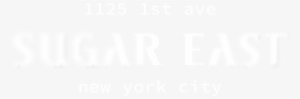 Sugar East Logo Blur Address White - Little Beet Table Chicago PNG ...