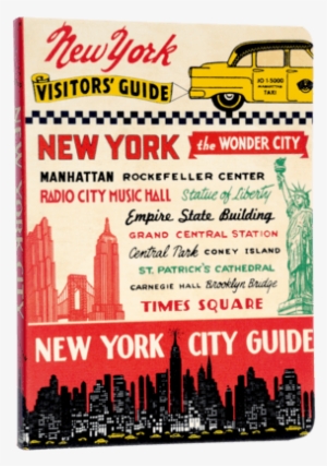 Vintage New York City Guide - Cavallini City Guide Notebook New York ...