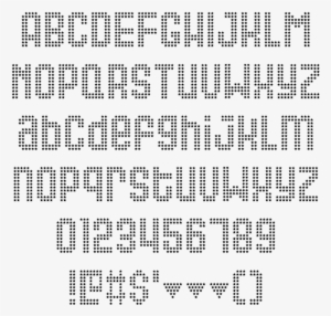 Pixel Or Small Dot Matrix Stars Queer Example - Gas PNG Image ...