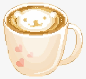 Cute Coffee Pixel Art PNG Image | Transparent PNG Free Download on SeekPNG
