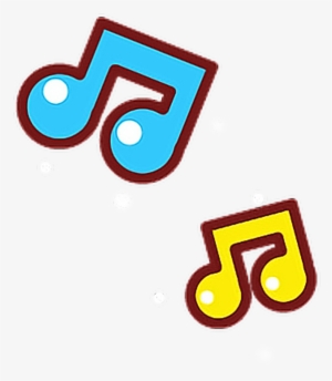 Cute Music Notes Music Notes Yellow Blue G7cheese'stime - Cute Music ...