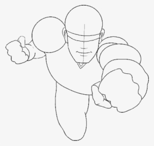 How To Draw Superman - Line Art PNG Image | Transparent PNG Free ...