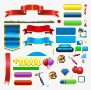 Click For Full Sized Image Hud - Game Mobile Hud Png PNG Image ...