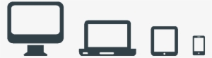 Desktop, Laptop, Tablet, Phone - Tablet Phone Desktop Icon PNG Image ...