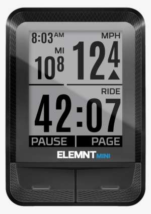 Wahoo Fitness Elemnt Mini - Wahoo Elemnt Mini Bike Computer PNG Image ...
