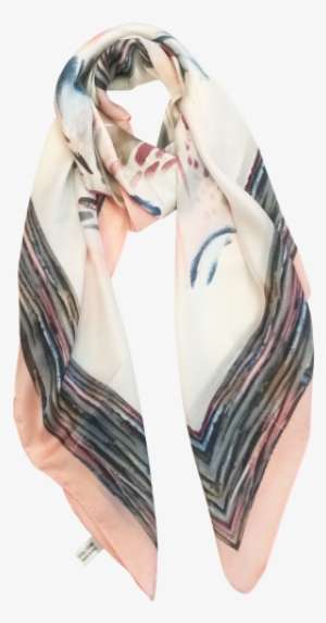 Botanical Pink Square Scarf - Scarf PNG Image | Transparent PNG Free ...