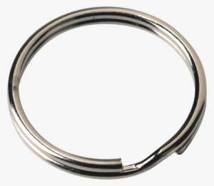 1" Silver Key Ring - Silver Key Ring Png PNG Image | Transparent PNG ...