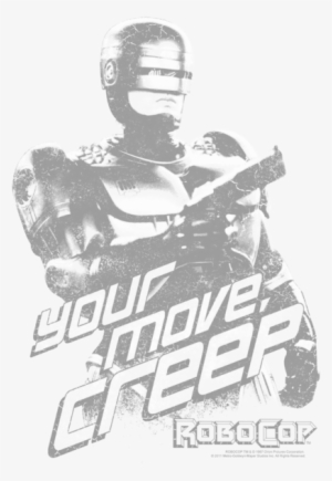 Robocop Your Move Creep Juniors T-shirt - Robocop Big Screen Super ...