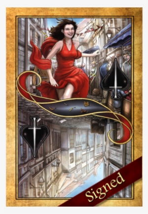 Denna, Queen Of Spades Poster - The Kingkiller Chronicle PNG Image ...