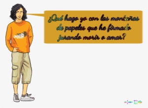 Frase Fondo Transparente - Standing PNG Image | Transparent PNG Free ...