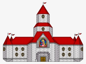 Peach Castle - Super Mario Peach's Castle PNG Image | Transparent PNG ...