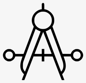 Compass Measure Drawing Geometry Equipment - Drafting Icons PNG Image ...