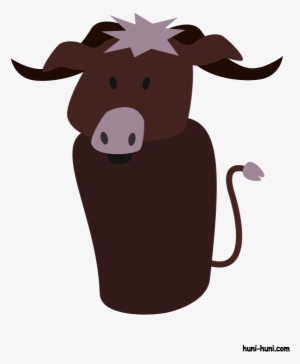 Huni Huni Flashcard Kabaw Waterbuffalo Colored - Animal PNG Image ...