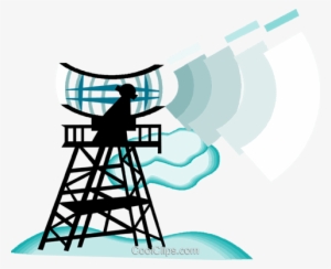 Radar Antenna Royalty Free Vector Clip Art Illustration - Clip Art PNG ...
