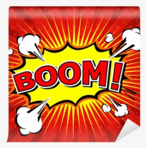 Comic Speech Bubble, Cartoon Wall Mural • Pixers® • - Boem Cartoon PNG ...