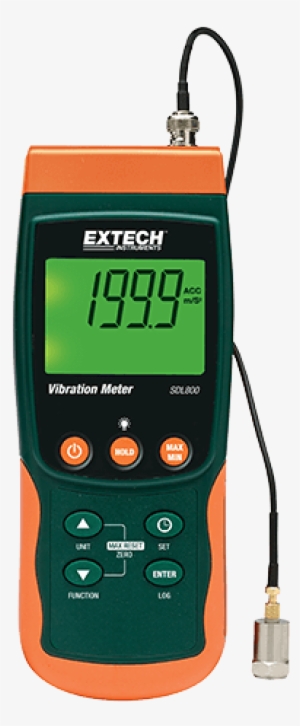 Vibration Meter/datalogger - Extech Sdl800 PNG Image | Transparent PNG ...