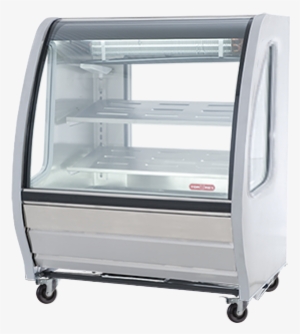 40" Curved Glass Refrigerated Deli Bakery Display Case - Display Case ...
