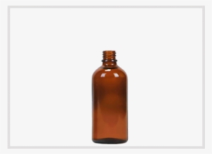 Amber Glass Essential Oil Bottle 100ml, Din18 - Bottle PNG Image ...