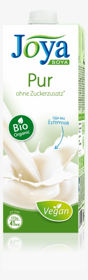 Soy Drink - Joya Organic Pure Soya Unsweetened PNG Image | Transparent ...