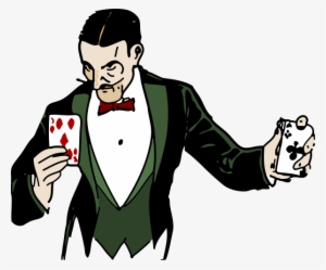 Card Trick Colorized Png Clip Arts - Magic Trick Cards Png PNG Image ...