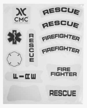 Kask Helmet Decal Set - Car Rescue Helmet PNG Image | Transparent PNG ...