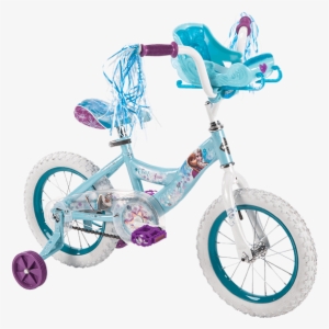 Disney Frozen Girls' Bike - Girls 14 Huffy Frozen Bike With Sleigh PNG ...