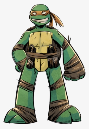 Ninja Turtles Clipart Pinterest - Ninja Turtles Baby Mikey PNG Image ...