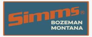 Simms Retro Logo Decal - Simms Fishing Products PNG Image | Transparent ...