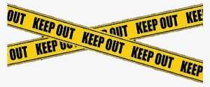 Keepout Yellow Black Freetoedit - Keep Out Png PNG Image | Transparent ...