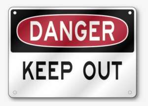 Keep Out Safety Sign - Dangerous Or Hazardous Zones PNG Image ...