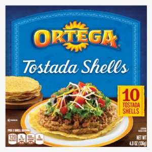 Ortega Tostada Shells - Ortega Fiesta Flats Kit - 1 Kit, 9.8 Oz PNG ...