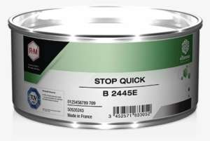 R-m Stop Quick B445e Esense - Label PNG Image | Transparent PNG Free ...
