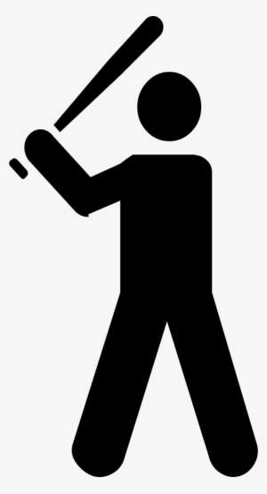 Png File Svg - Stick Figure Playing Baseball PNG Image | Transparent ...