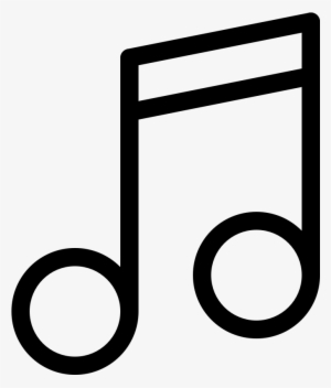 Multimedia Music Note Beamed Double Light - Download Music Icon PNG ...