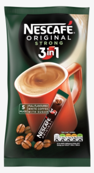 Nescafe Original 3in1 Strong Instant Coffee Sachets - Nestle Instant ...