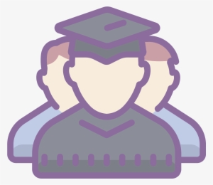 The Outline Of Two People Walking - Students Icon PNG Image ...