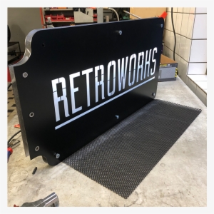 Retroworks Signboard - Steel PNG Image | Transparent PNG Free Download on SeekPNG